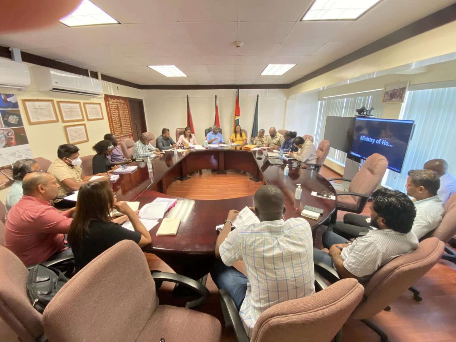 The Ministry of Home Affairs today held its second pre-bid meeting ...